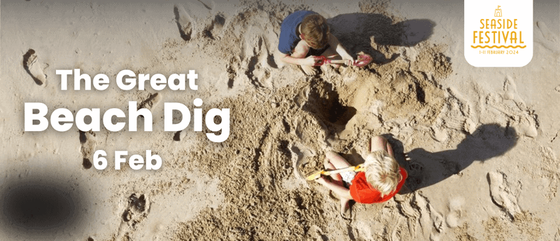 Seaside Festival The Great Beach Dig - South Canterbury District Website