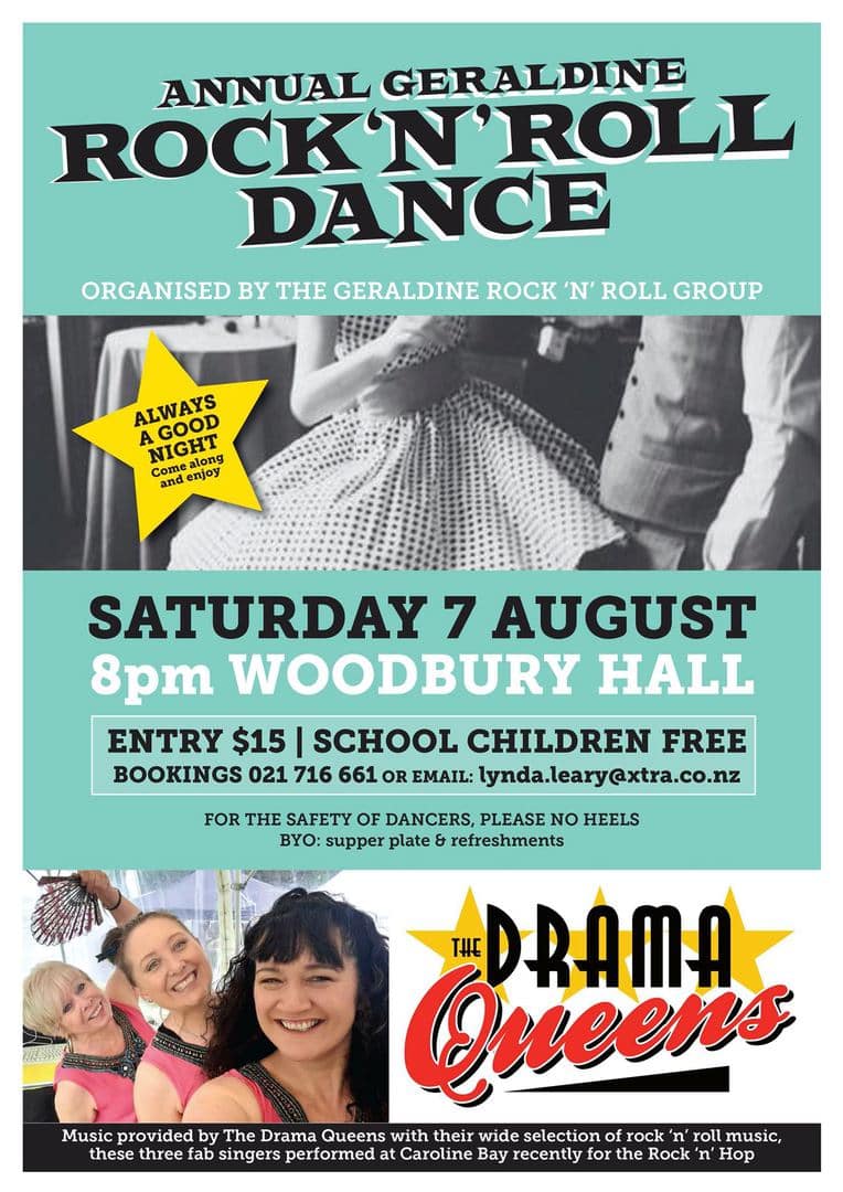 Annual Geraldine Rock 'n' Roll Dance - South Canterbury District Website