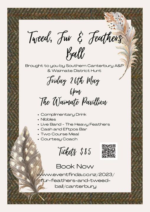 Tweed, Fur & Feathers Ball - South Canterbury District Website