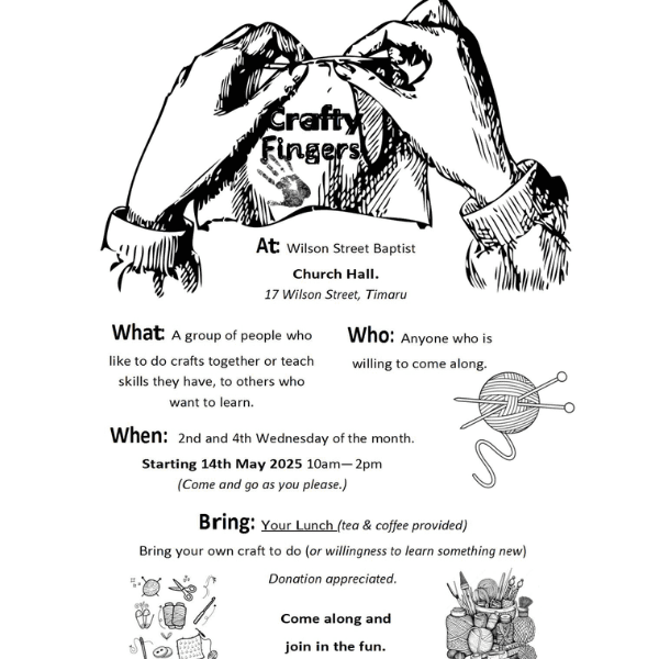 Crafty Fingers - South Canterbury Regional Website