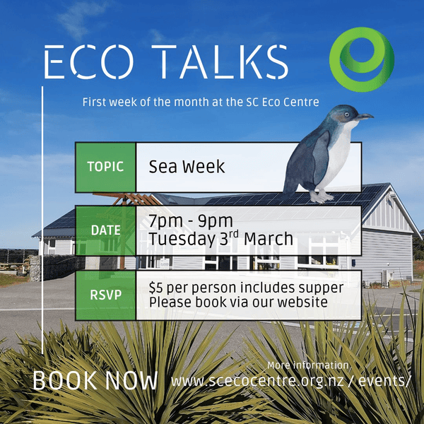 Event: Sea Week Timaru - Eco Talk - South Canterbury District Website