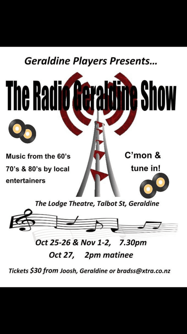 The Radio Geraldine Show - South Canterbury District Website