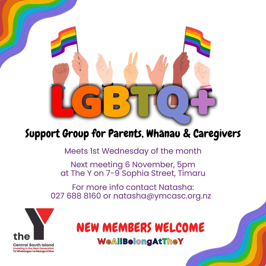LGBTQ+ Support Group - South Canterbury District Website