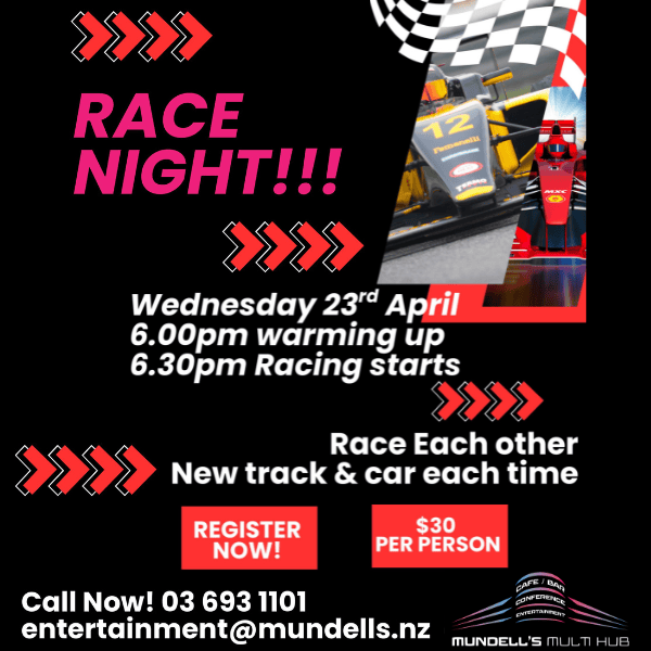 Race Night - South Canterbury Regional Website