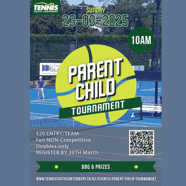Tennis Parent/Child Tournament - South Canterbury District Website
