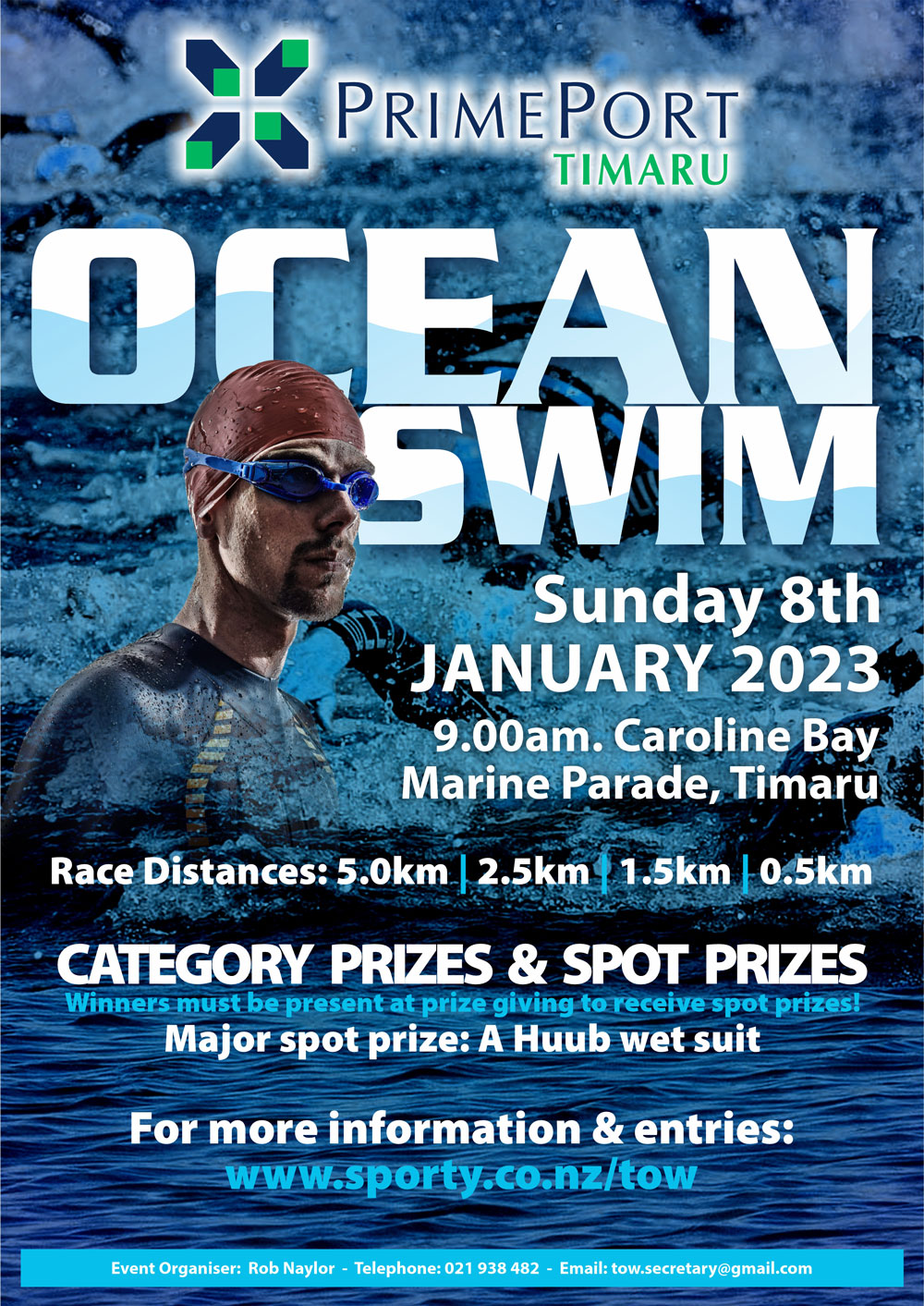 PrimePort Timaru Ocean Swim - South Canterbury District Website