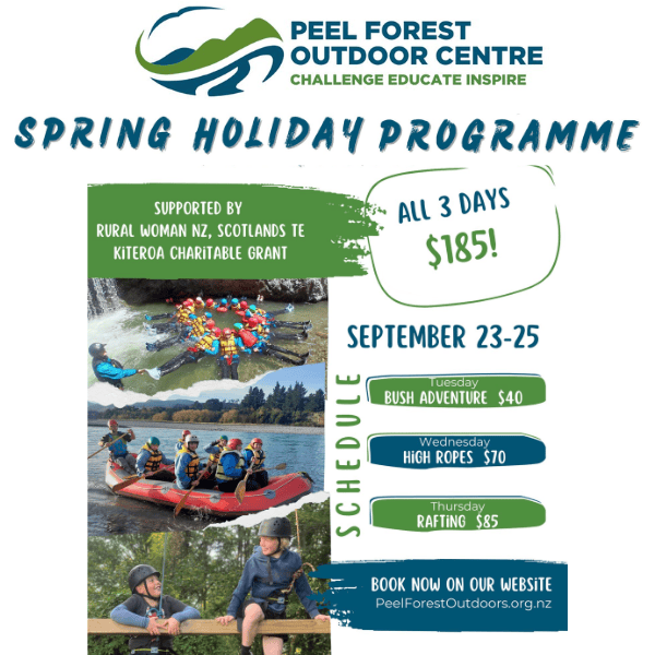 Event: Spring Holiday Programme - South Canterbury District Website