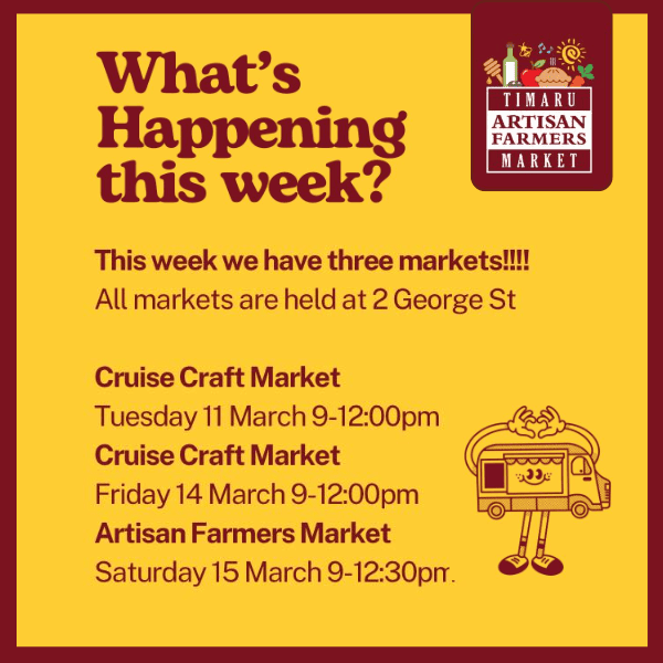 Timaru Artisan Markets - South Canterbury District Website