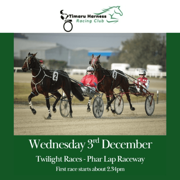 Event: Timaru Harness Racing Club Twilight Meeting - South Canterbury ...