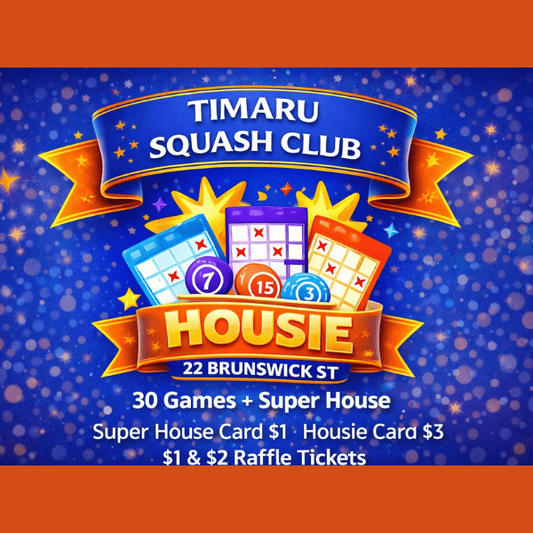 Event: Housie Timaru - South Canterbury Regional Website