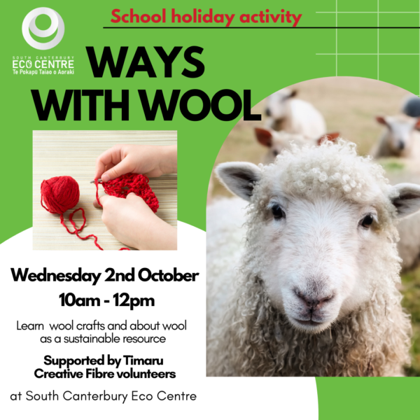 Ways with Wool - kids holiday activity - South Canterbury District Website
