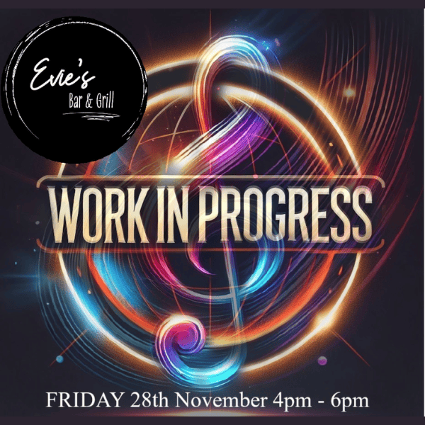 Event: WORK IN PROGRESS, Live at Evie's Bar & Grill - South ...