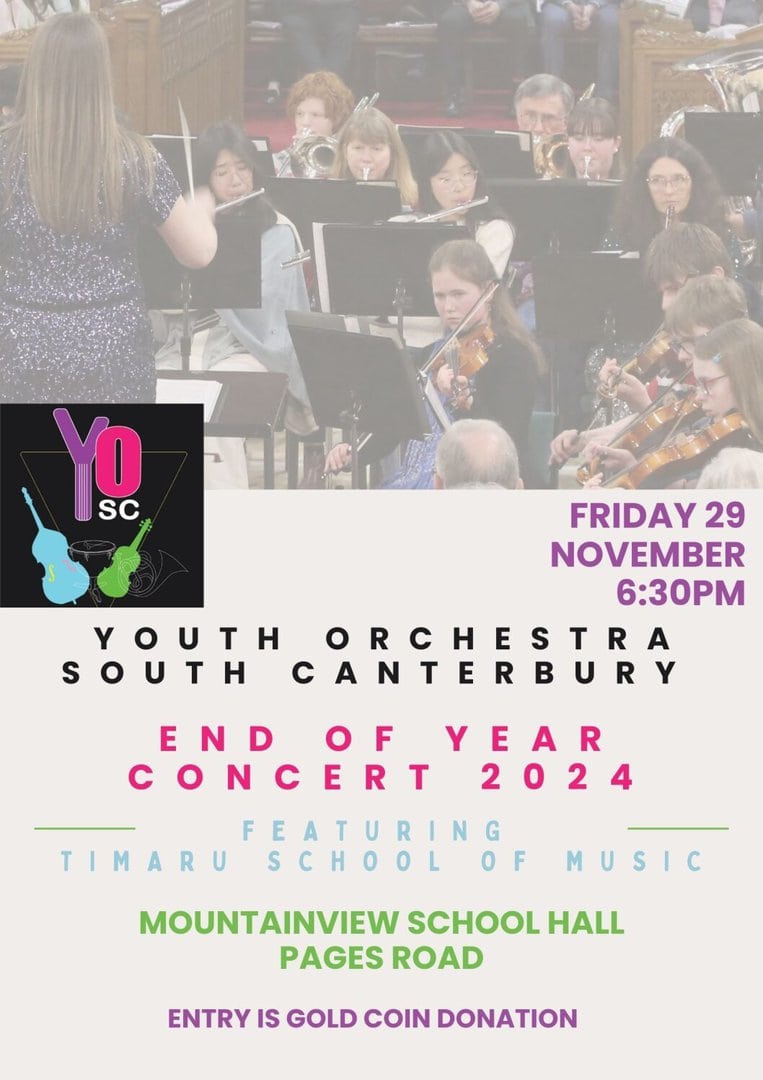 YOSC End of Year Concert 2024 - South Canterbury District Website