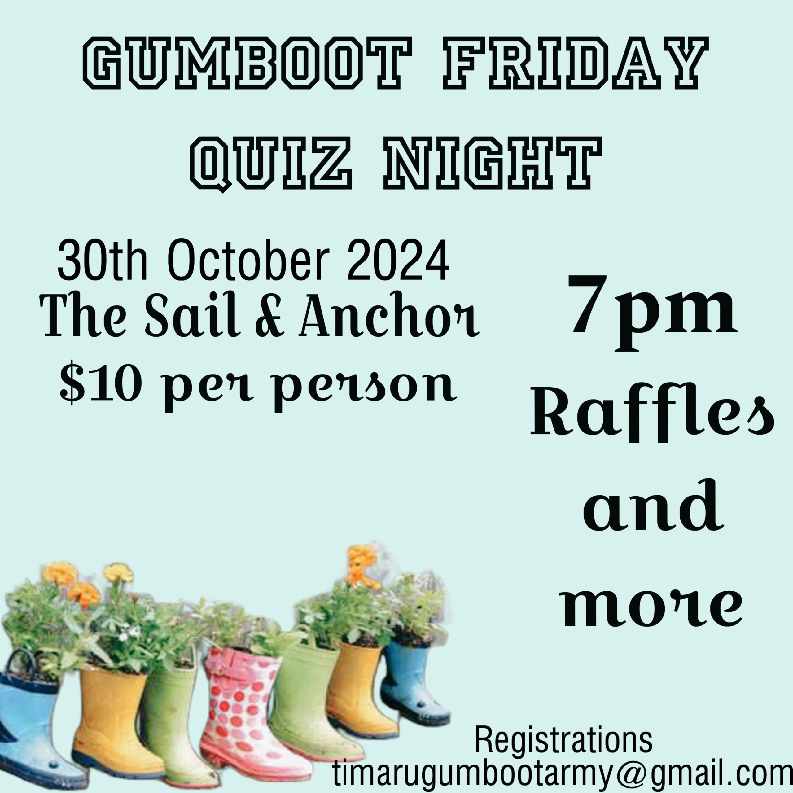 GumBoot Friday Quiz Night - South Canterbury Regional Website